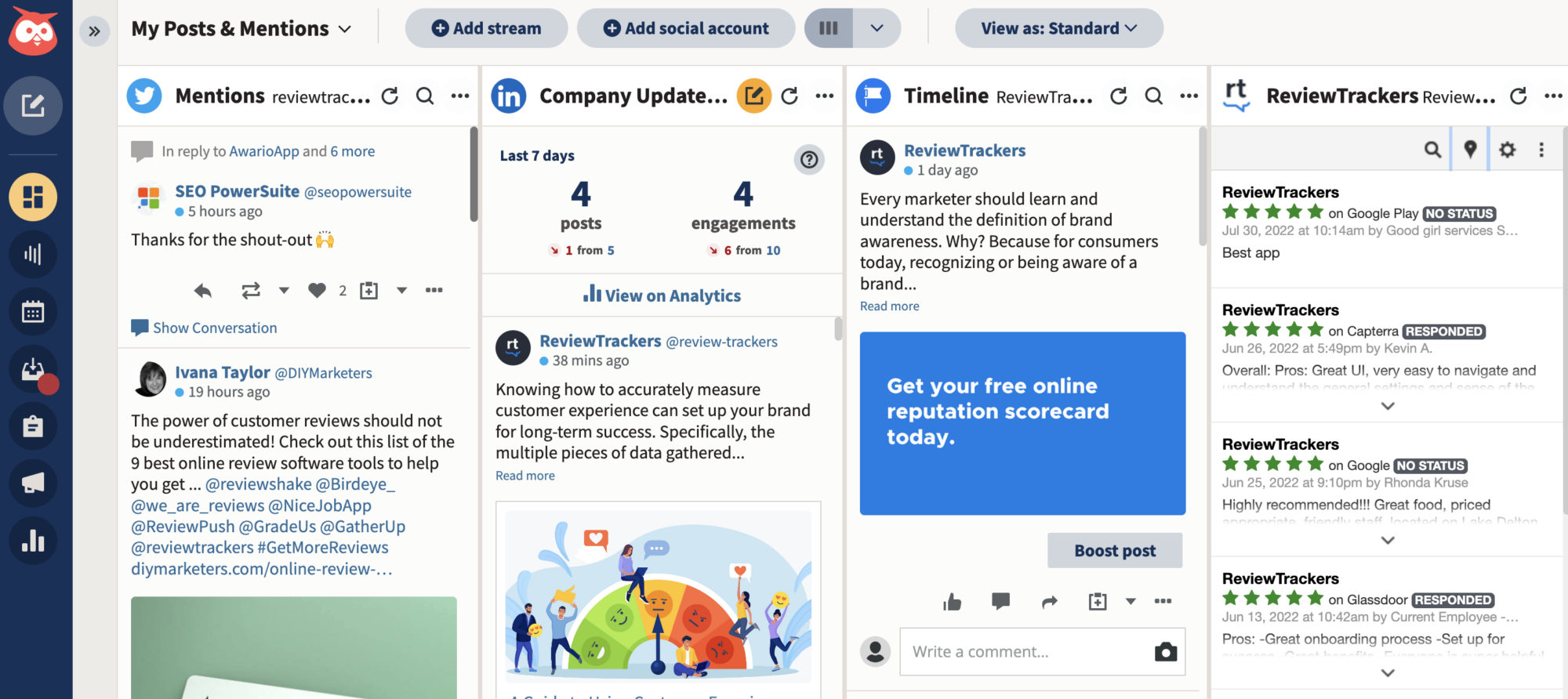 9 Free Social Listening Tools to Help Your Brand Thrive - ReviewTrackers