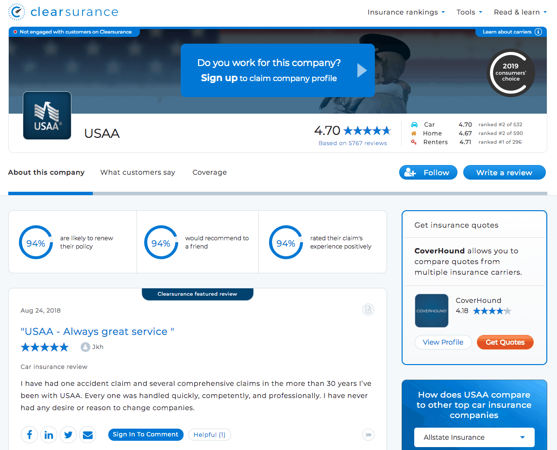 11 Important Websites for Insurance Reviews - ReviewTrackers