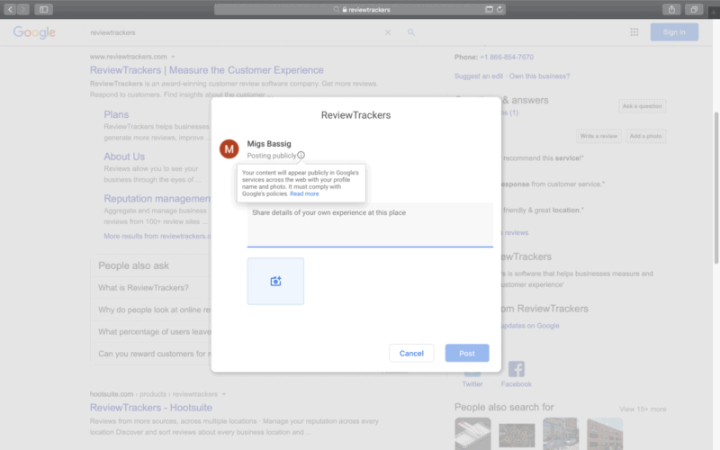 How to Create & Share A Google Reviews Link | ReviewTrackers