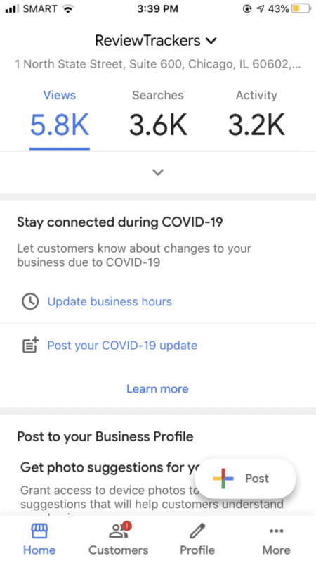 A Guide to Using the Google My Business App - ReviewTrackers