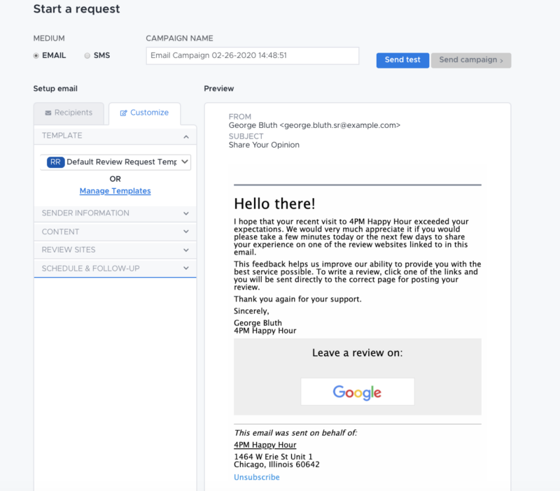 Get More Reviews with ReviewTrackers’ Ask Tool - ReviewTrackers