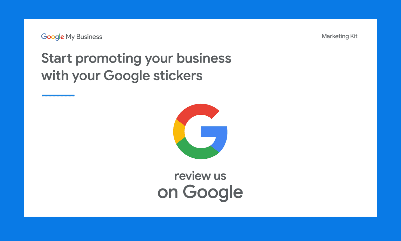 How to Get a "Review Us on Google" Sticker