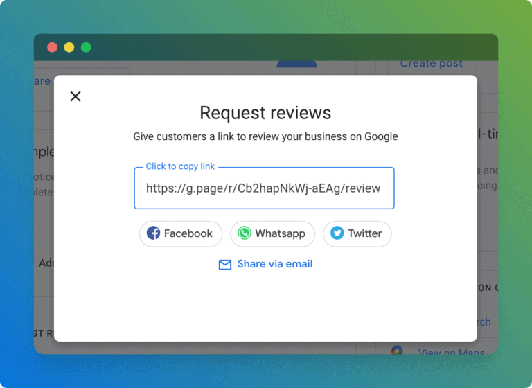 How to Create & Share A Google Reviews Link | ReviewTrackers