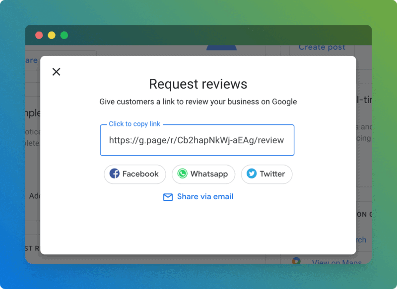 How to Create & Share A Google Reviews Link | ReviewTrackers