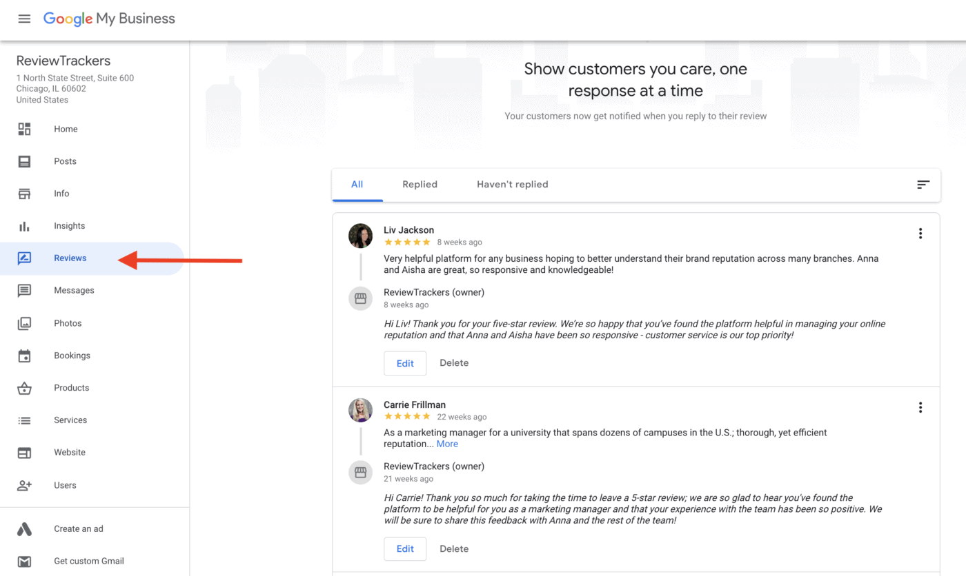 Google Reviews: The Complete Guide for Businesses - ReviewTrackers