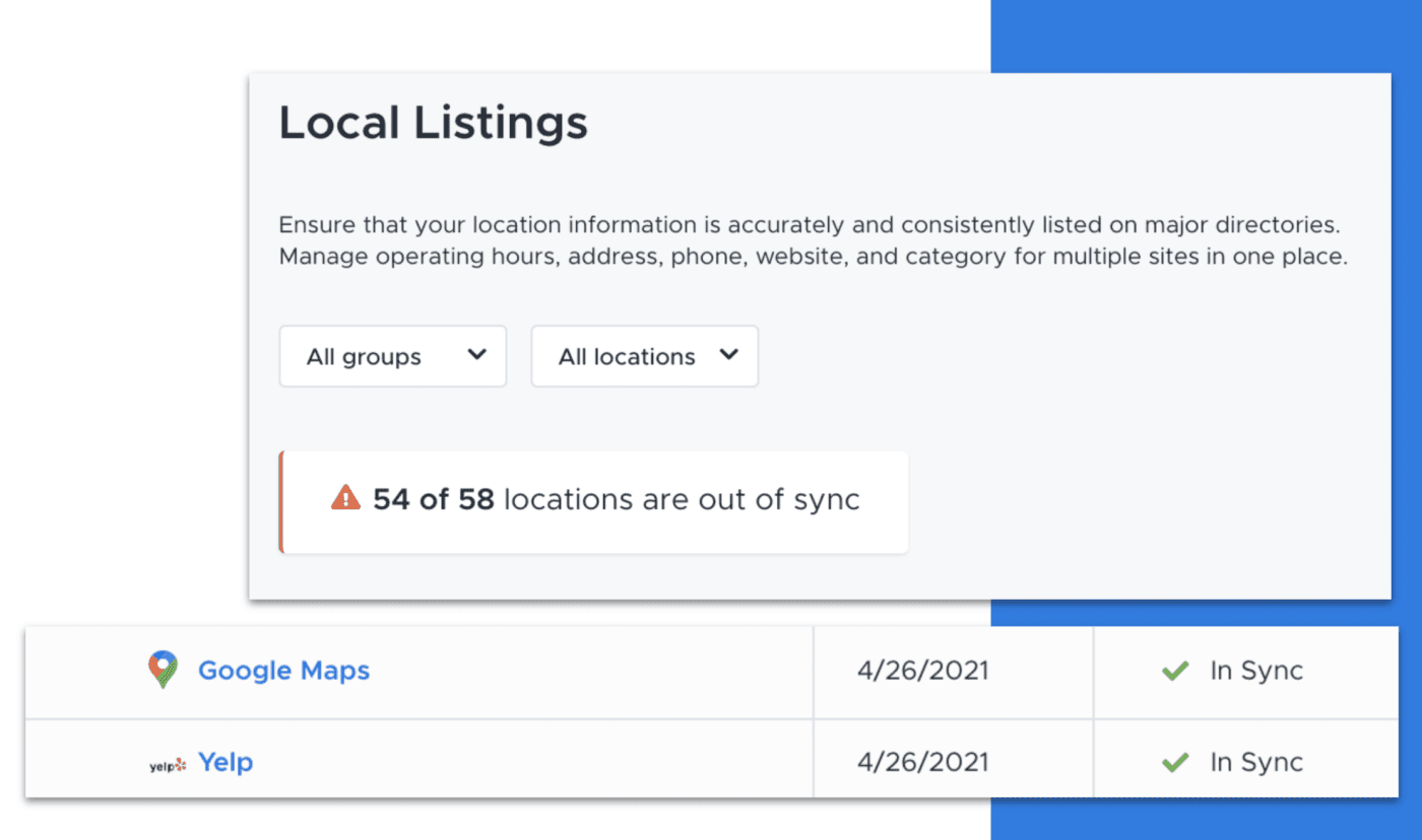 How Listing Management Software Helps Your Brand - ReviewTrackers