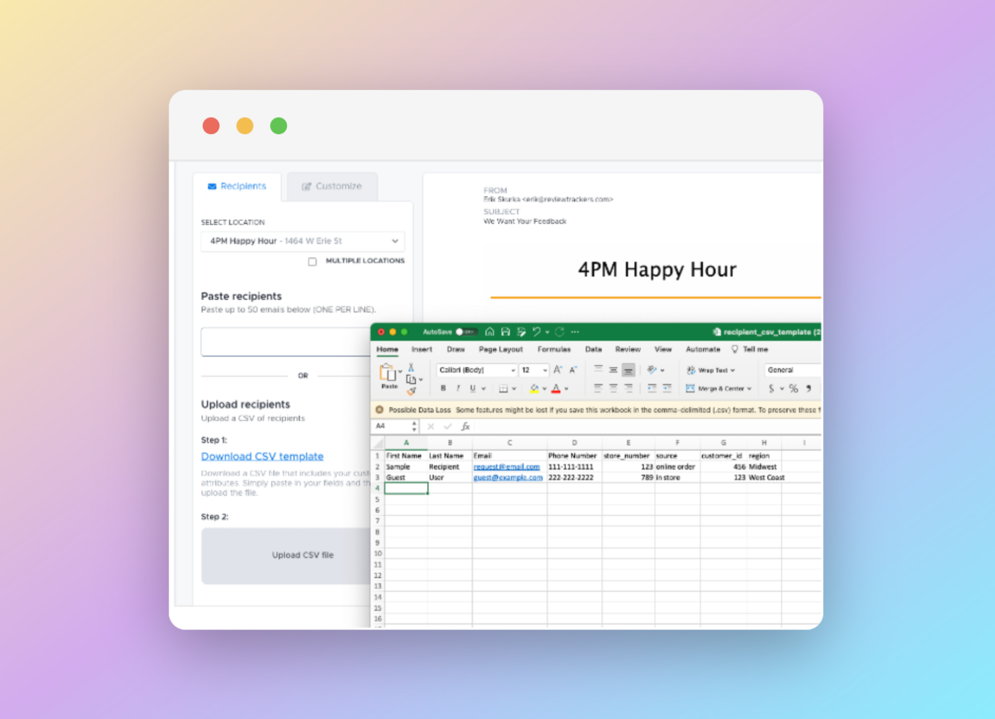 Recipient Details by ReviewTrackers Unlocks Powerful Customer Insights ...